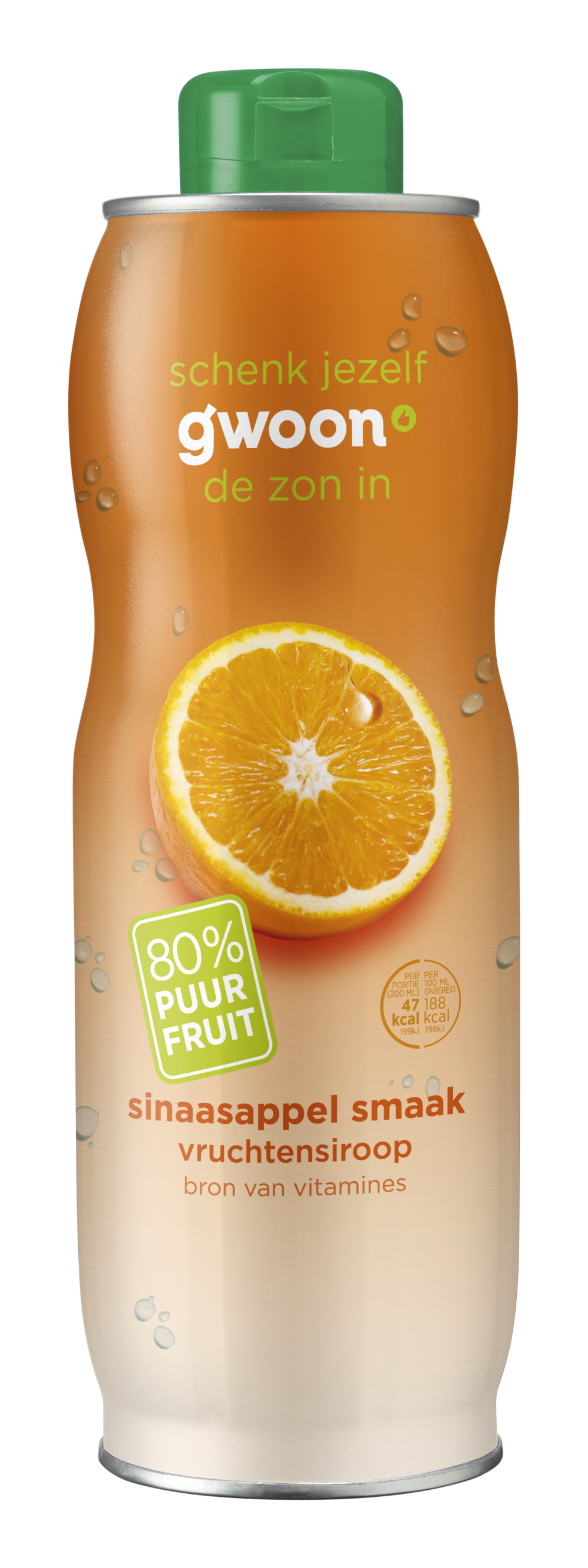 g'woon sinaasappel vruchtensiroop - g'woon