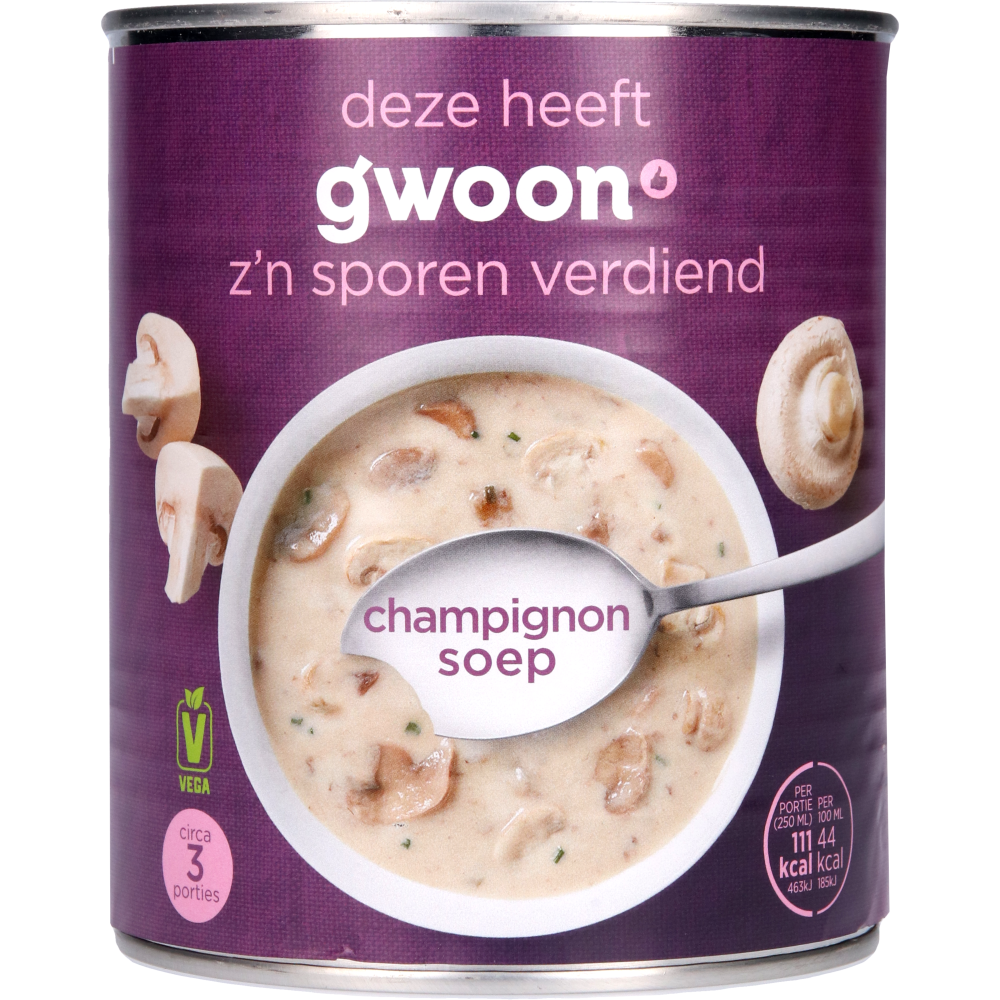 g'woon champignonsoep - g'woon